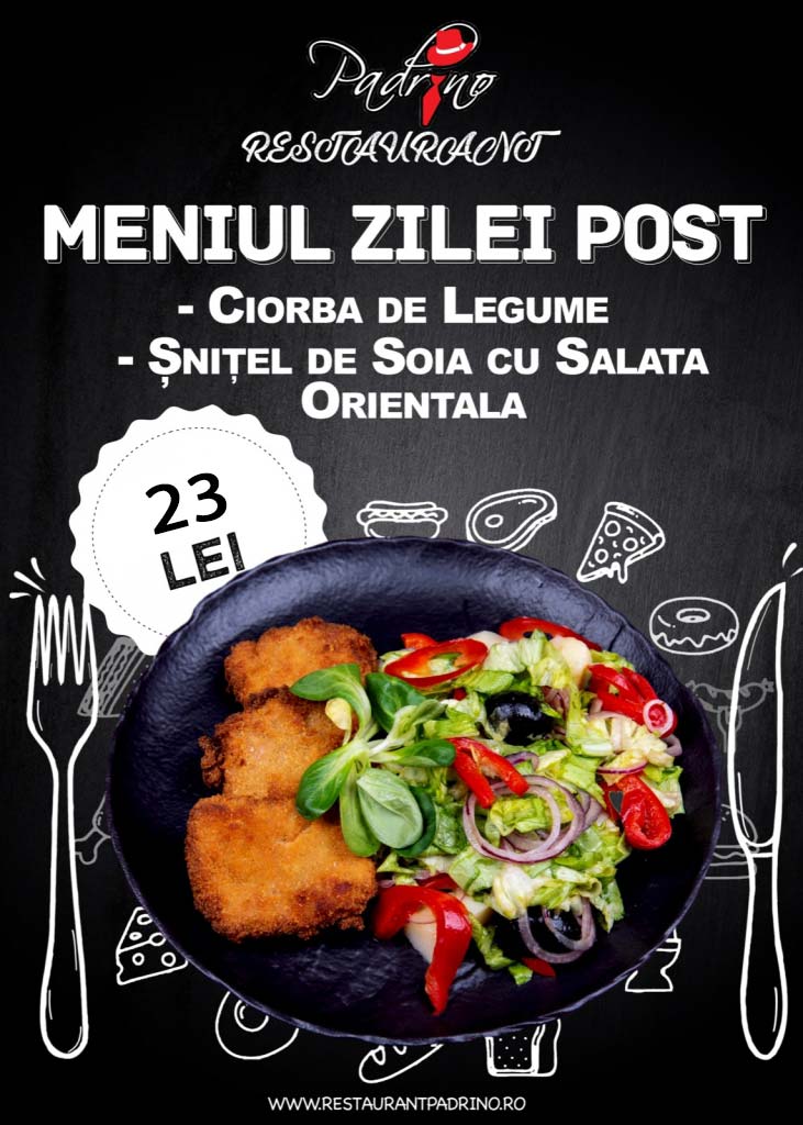 Meniul zilei - Restaurant Padrino Suceava